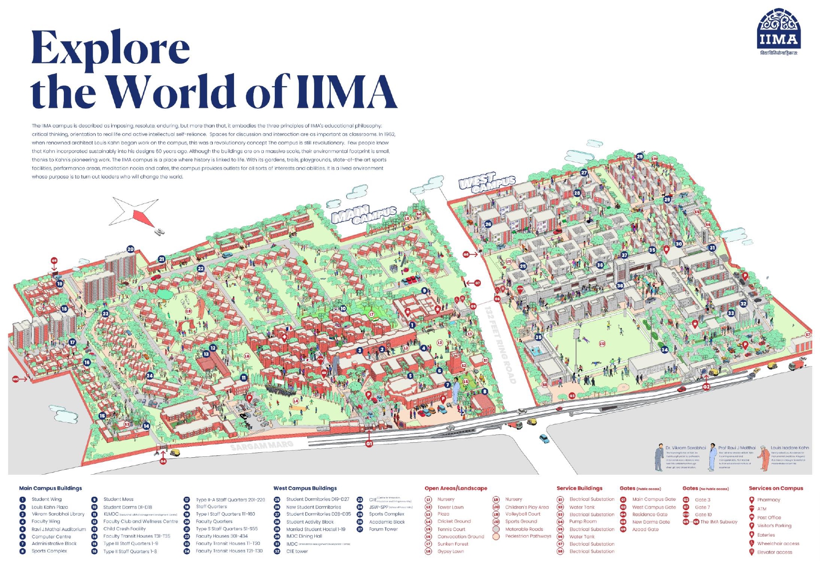 Campus Map | IIMA